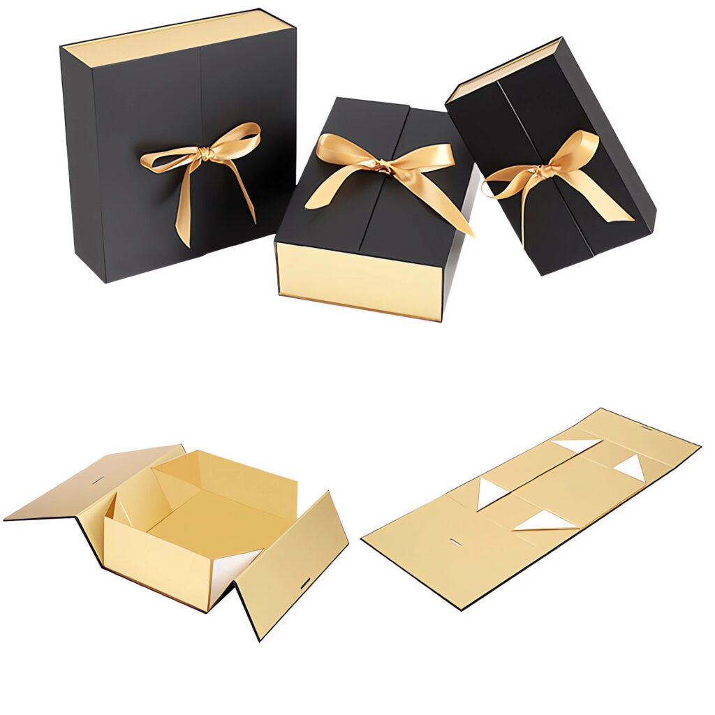Double door folding box with ribbon closure – SiriPackaging | 20+ Years ...